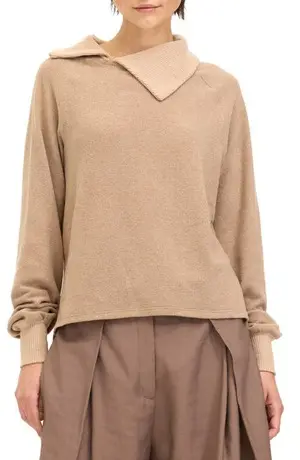 PROJECT SOCIAL T Slow Morning Pullover - Camel