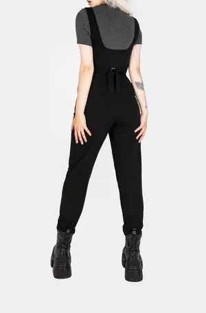 DISTURBIA Alicia Tailored Suspender Jumpsuit