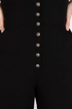 DISTURBIA Alicia Tailored Suspender Jumpsuit