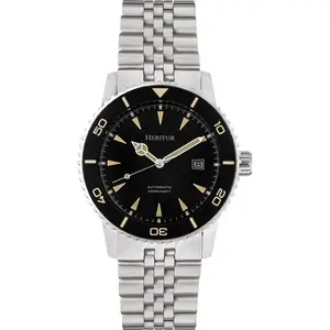 HERITOR AUTOMATIC Hurst Diver Automatic Watch Black