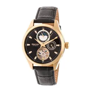 HERITOR AUTOMATIC Sebastian Semi-skeleton Automatic Watch - Gold