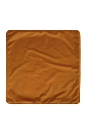 GLITZHOME 20x20 Faux Burlap Pumpkin Pillow Cover