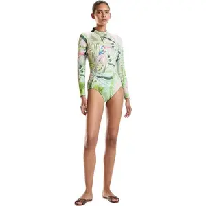 Cynthia Rowley Palm Mirage Wetsuit - Green