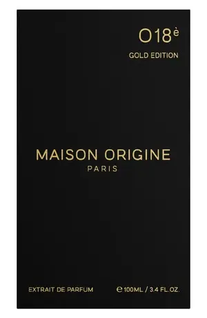 MAISON ORIGINE PARIS O18è Gold Edition Extrait De Parfum