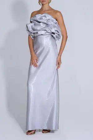 L'IDEE York Skirt - Silver Gloss