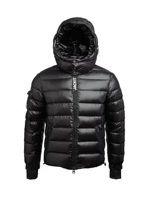 JACK1T Quilted Hooded Puffer Jacket
