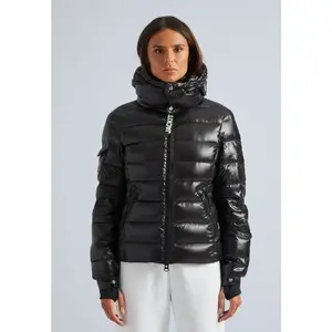 JACK1T Quilted Hooded Puffer Jacket - Black