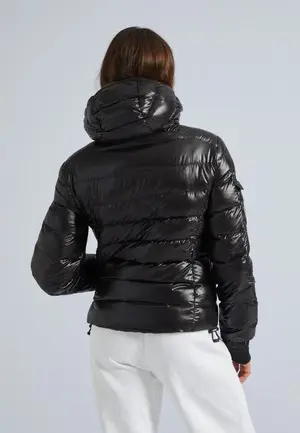 JACK1T Quilted Hooded Puffer Jacket