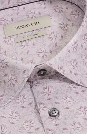 Bugatchi James Ooohcotton® Floral Button-up Shirt