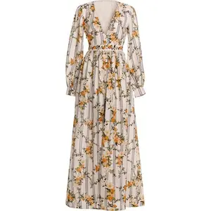 Agua Bendita Frambuesa Valle Maxi Dress