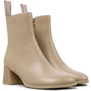 Camper Kora Leather Bootie - Light Beige
