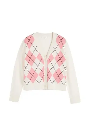 Chinti & Parker Wool-cashmere Diamond Cardigan
