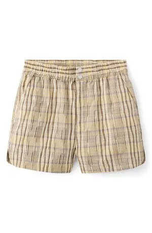 Mango Jollie Plaid Shorts