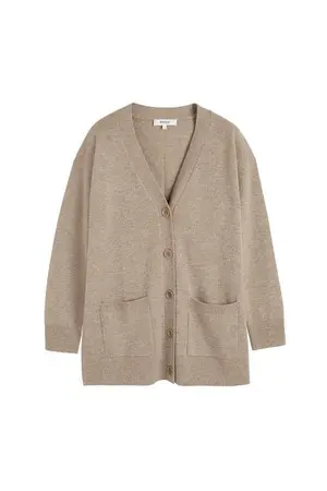 Chinti & Parker Wool-cashmere Long Cardigan - Warm Oatmeal