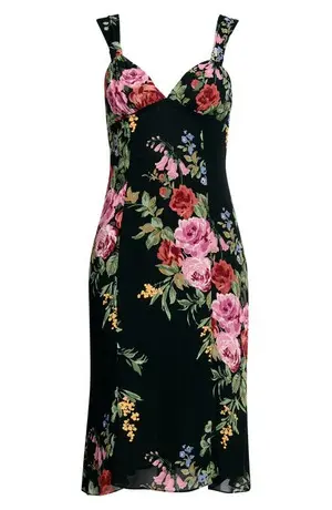 REFORMATION Macie Floral Dress