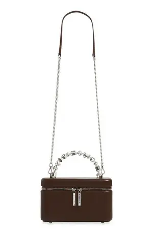 L’ALINGI L'alingi Taliya Crystal Handle Vanity Case Bag