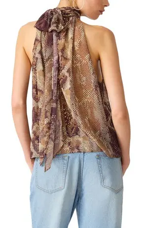 Steve Madden Alexane Print Sleeveless Top