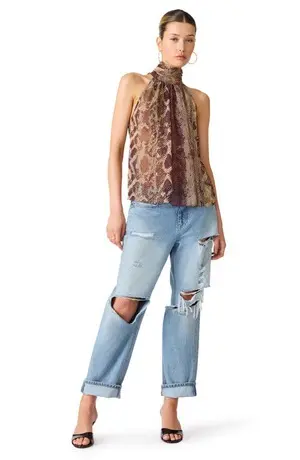 Steve Madden Alexane Print Sleeveless Top