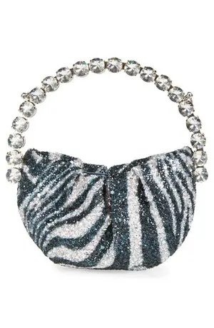 L’ALINGI Micro Beaded Satin Eternity Bag