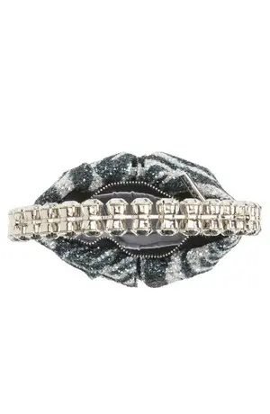 L’ALINGI Micro Beaded Satin Eternity Bag