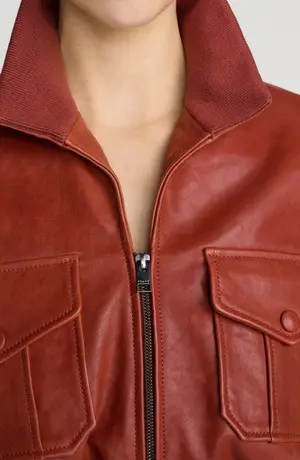 FRAME Ace Leather Jacket