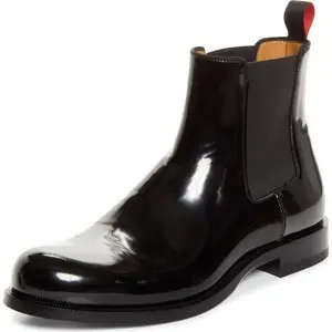 CHRISTIAN LOUBOUTIN Choucair Chelsea Boot - Bk01 - Black