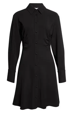 Veronica Beard Shiloh Ruched Shirtdress