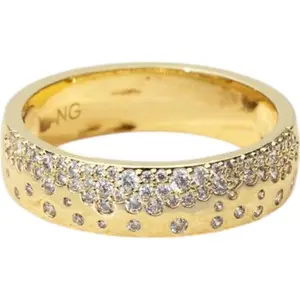 NATIVE GEM Champagne Fizz Ring - Aquamarine