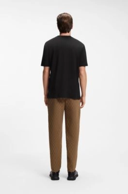 BOSS Porsche X T-shirt With Glossy Artwork