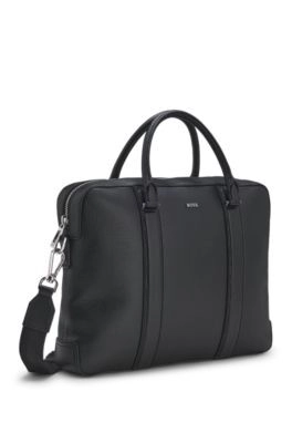 BOSS Structured-leather Document Case With Double Handles