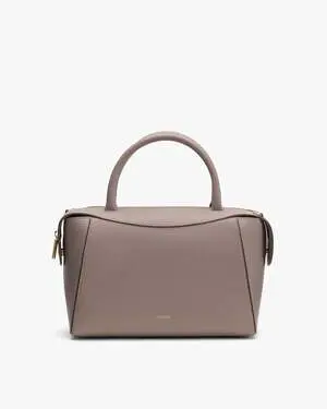 Cuyana Forma Top Handle Bag - Clay