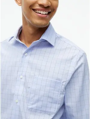 Tommy Hilfiger Regular Fit Plaid Thflex Dress Shirt 16/32