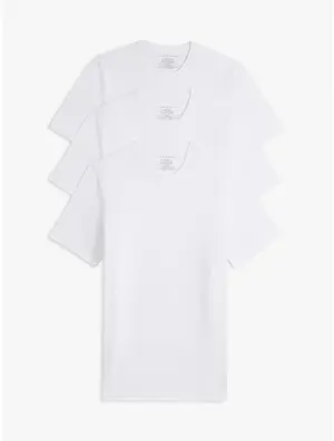 Tommy Hilfiger Cotton Classics Crewneck Undershirt 3-pack - White