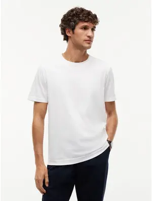 Tommy Hilfiger New York Label Classic Crewneck T-shirt - White