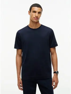 Tommy Hilfiger New York Label Classic Crewneck T-shirt - Navy Blue