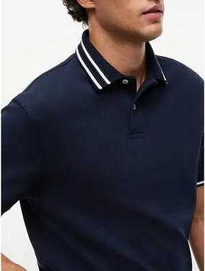 Tommy Hilfiger Regular Fit Foulard Jacquard Polo