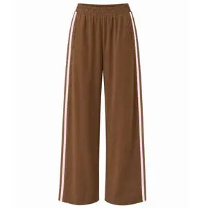 PALM COLLECTIVE Stripe Track Pants - Brown