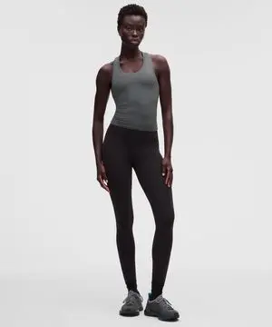 Lululemon Unrestricted Power Racerback Tank Top - Onyx Grey