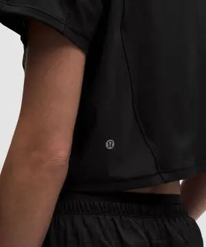 Lululemon Mesh Panel Training Short-sleeve Shirt - Black