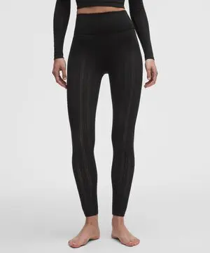 Lululemon Revealknit Pointelle High-rise 7/8 Tight - Black