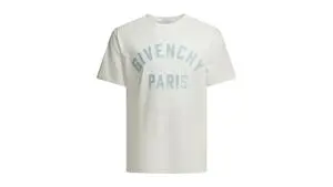 Givenchy Paris Crewneck Sweat-shirt T-shirt - White