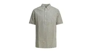 BEAMS Casual Cotton Seersucker Shirt