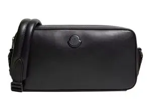 Moncler Carlo Leather Crossbody Bag