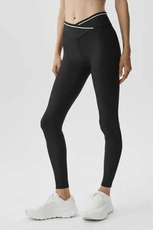 Alo Yoga Airlift High-waist Trifecta Legging Black/white