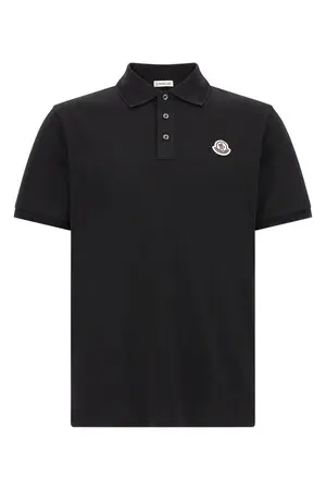 Moncler Logo Patch Polo Shirt