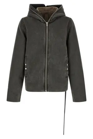 Rick Owens Gimp Zipfront Cotton Canvas Jacket
