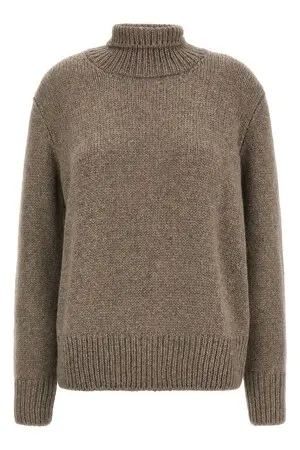 THE ROW Plira Cashmere High Neck Sweater