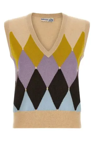 BALLANTYNE New Diamond' Vest 'argyle