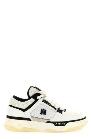 Amiri Ma-1 Leather Sneakers - White/black