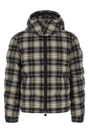 Moncler Airor Checked Down Jacket